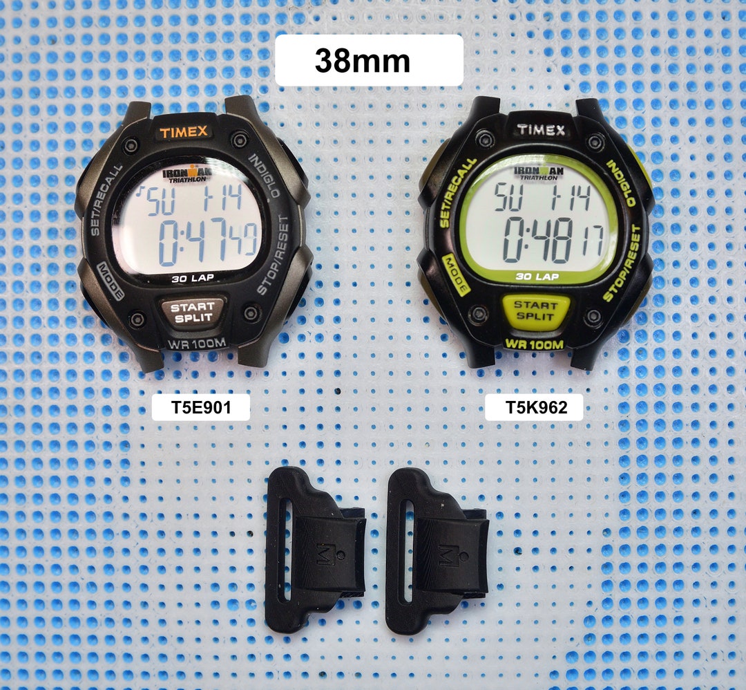 Straps Adapter for Timex Ironman Classic 30 38mm T5E901, T5K962, and ...
