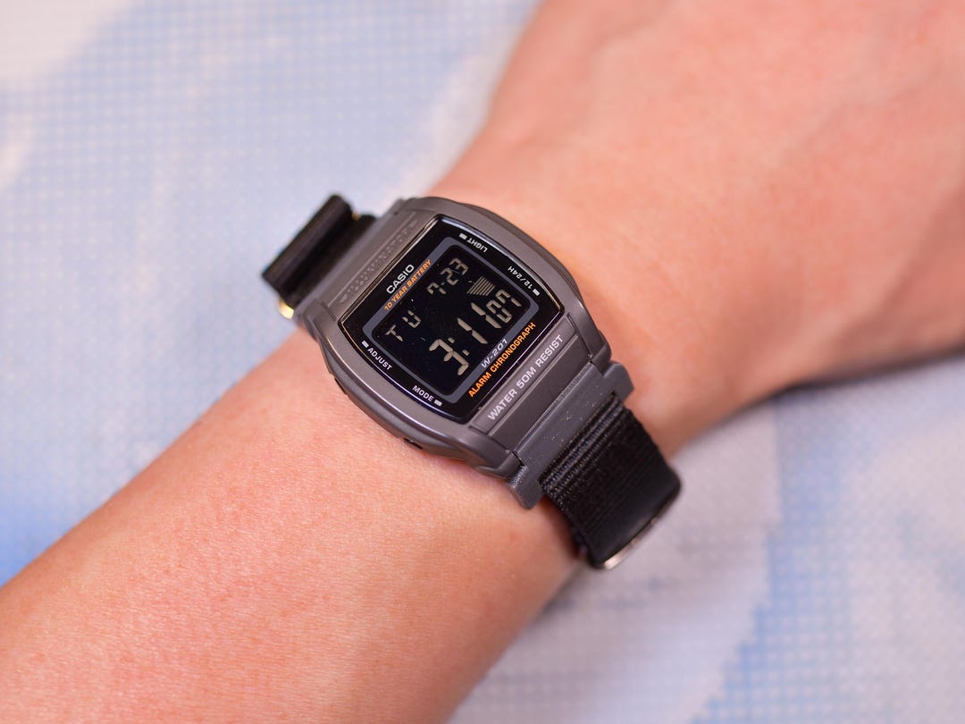 Strap Adapter for Casio Digital W201 Watch - Multiple Color Available ...