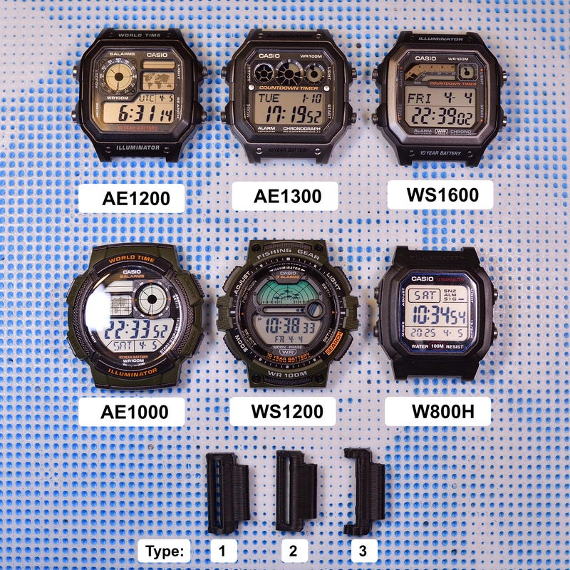 Casio 1500 Watch - Etsy