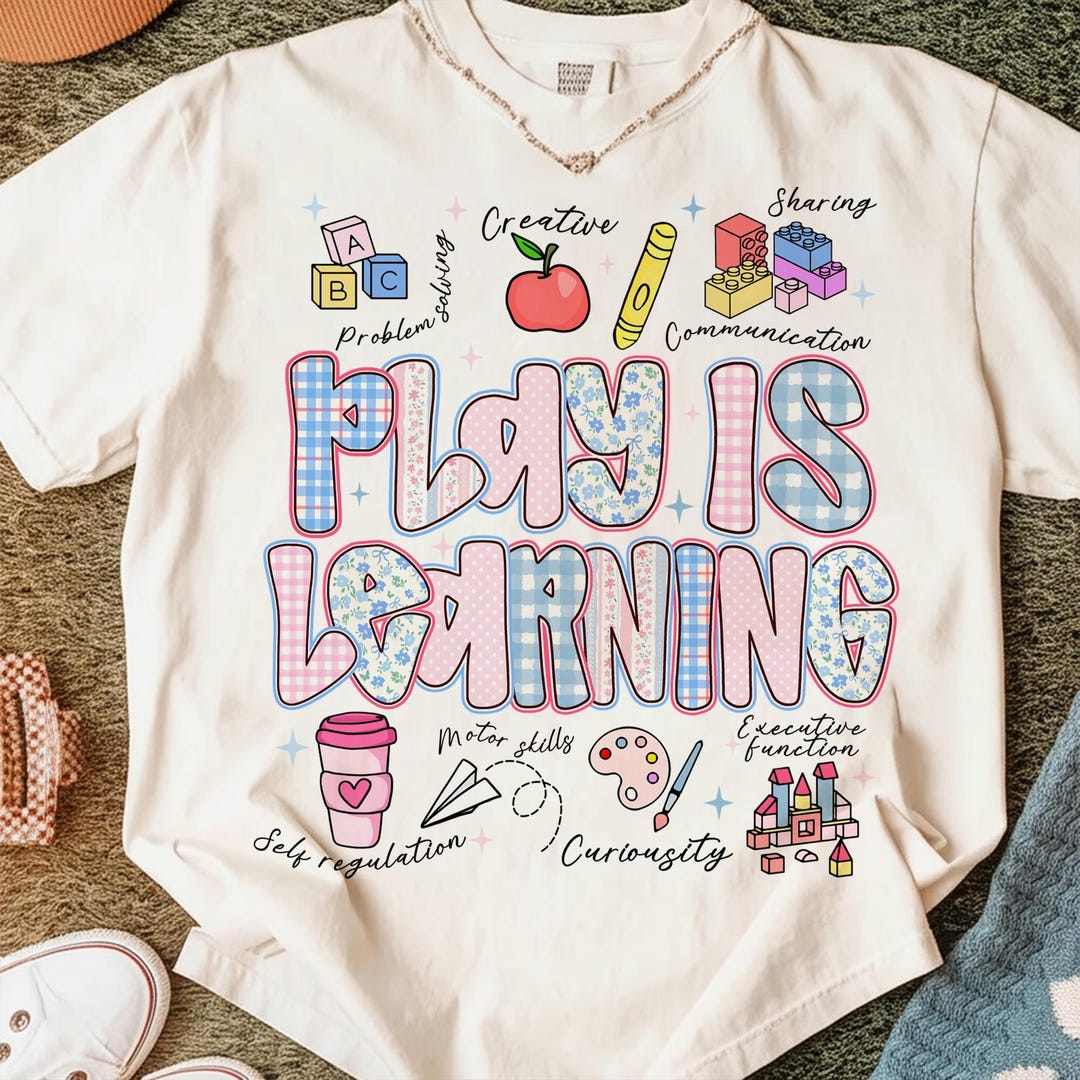 Play is Learning Png, Back to School Png, Kindergarten Preshool Teacher ...