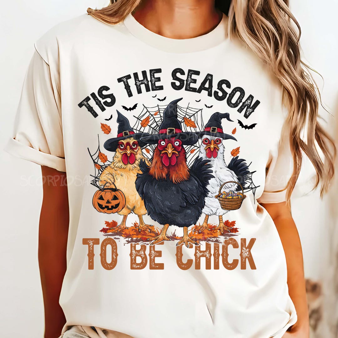 Tis the Season to Be Spooky Png, Spooky Chickens Png, Tis the Season to ...