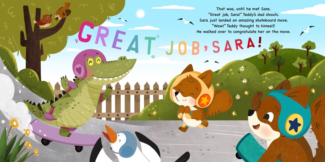 Custom Children Book Illustrator for Hire, Children's Book Illustration ...