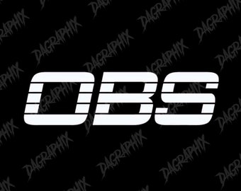 Obs Truck Decal - Etsy