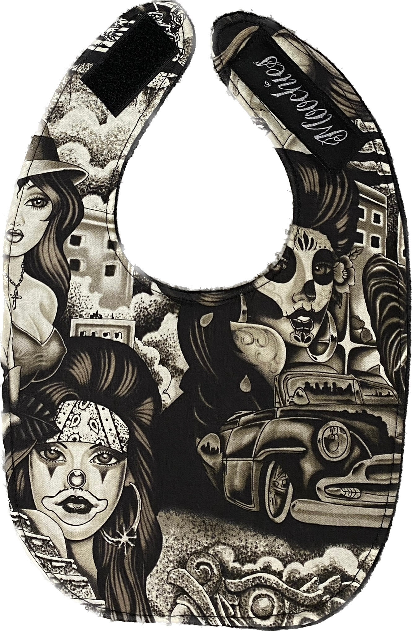 Cholo Lowrider Baby Bib - Etsy