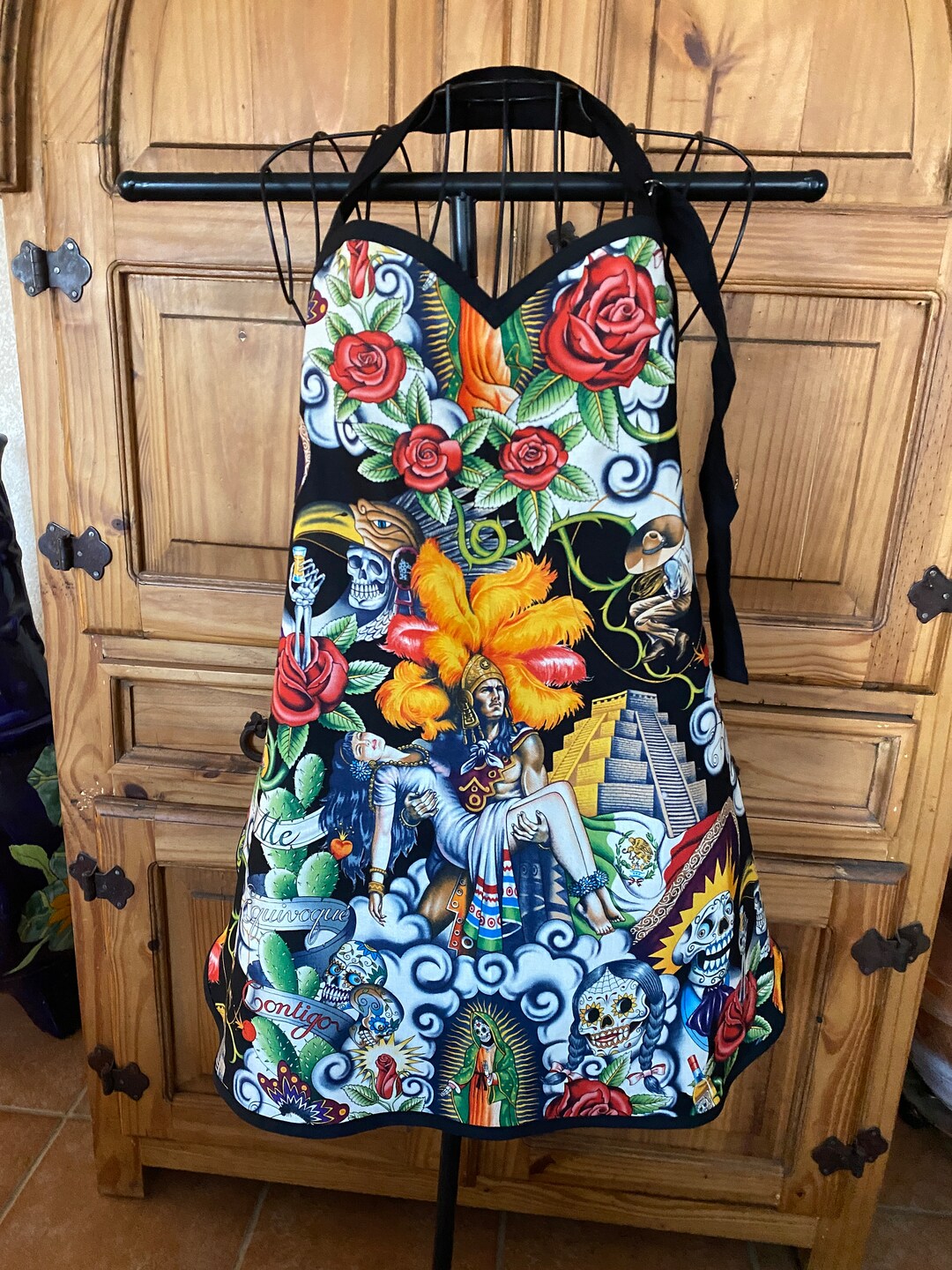 Aztec Warrior Apron - Etsy