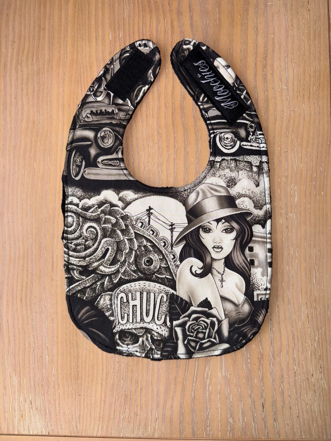 Cholo Lowrider Baby Bib - Etsy