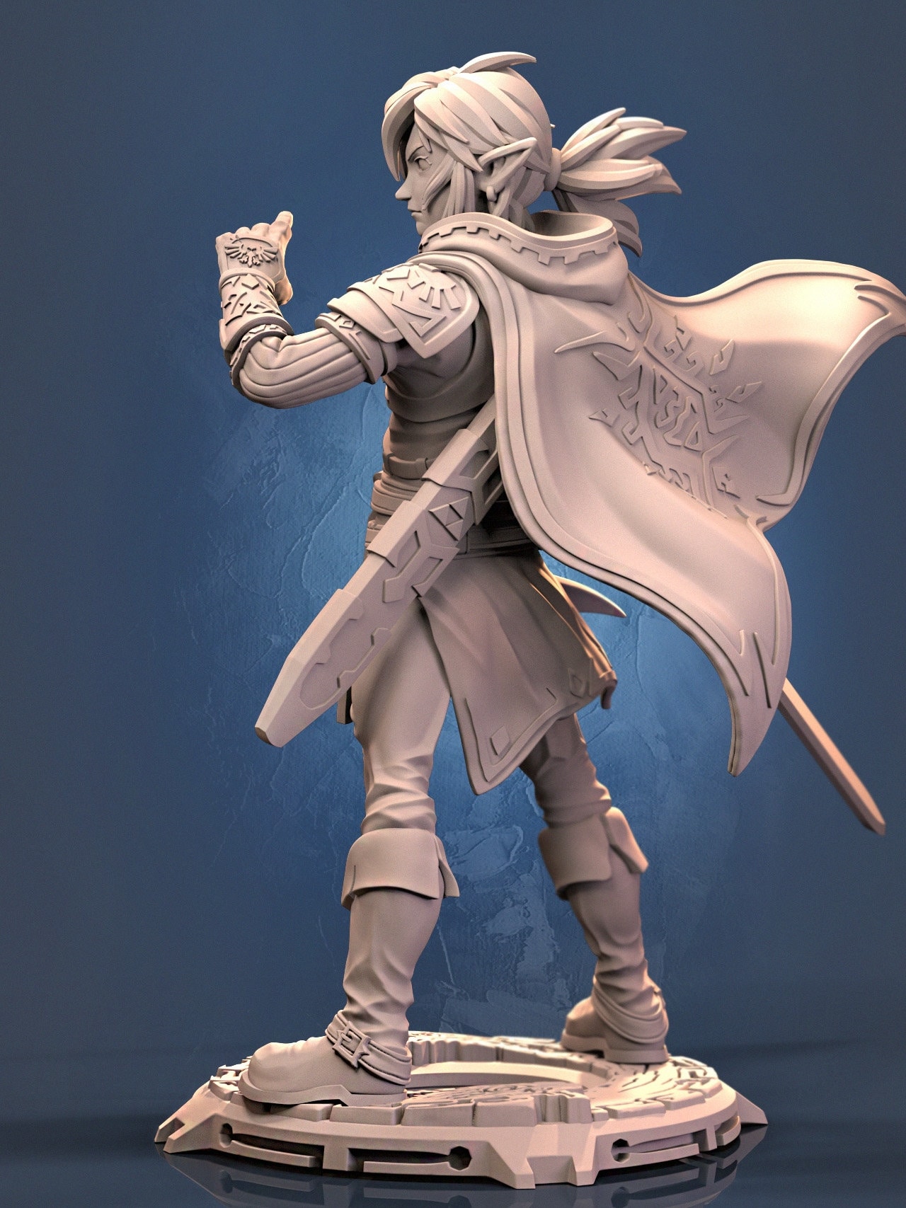 Elven Hero Statue - Etsy