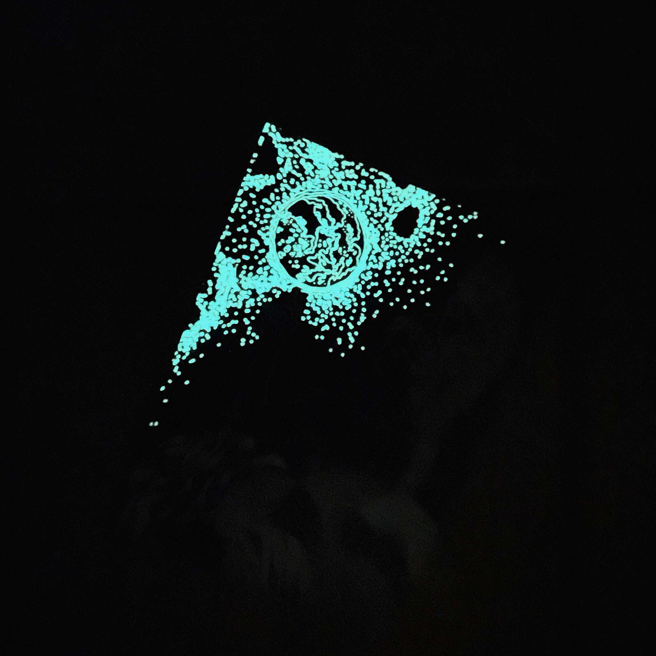 Constellation Poster, Phosphorescent Screen Print on FSC Bronze Paper ...