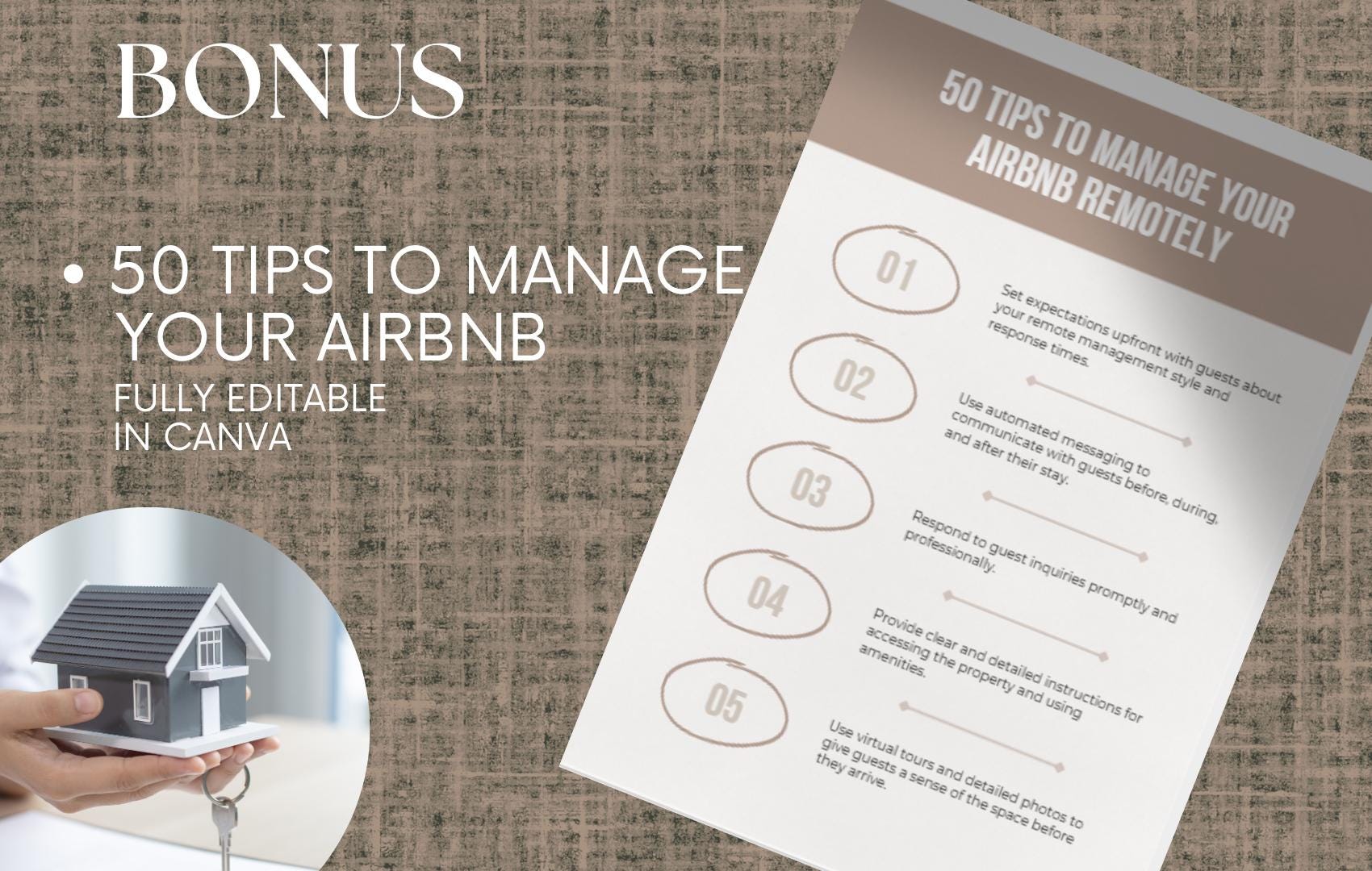 Editable Airbnb Templates | Stylish Canva Designs. Airbnb Welcome Book ...