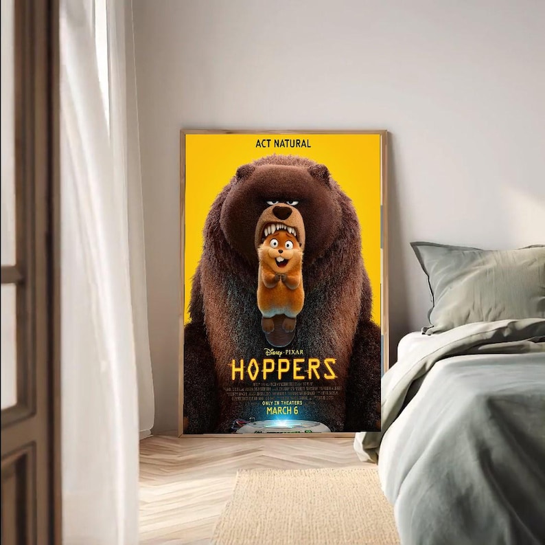 Hoppers 2026 Movie Poster Film Wall Art Print Collectible Poster - Etsy