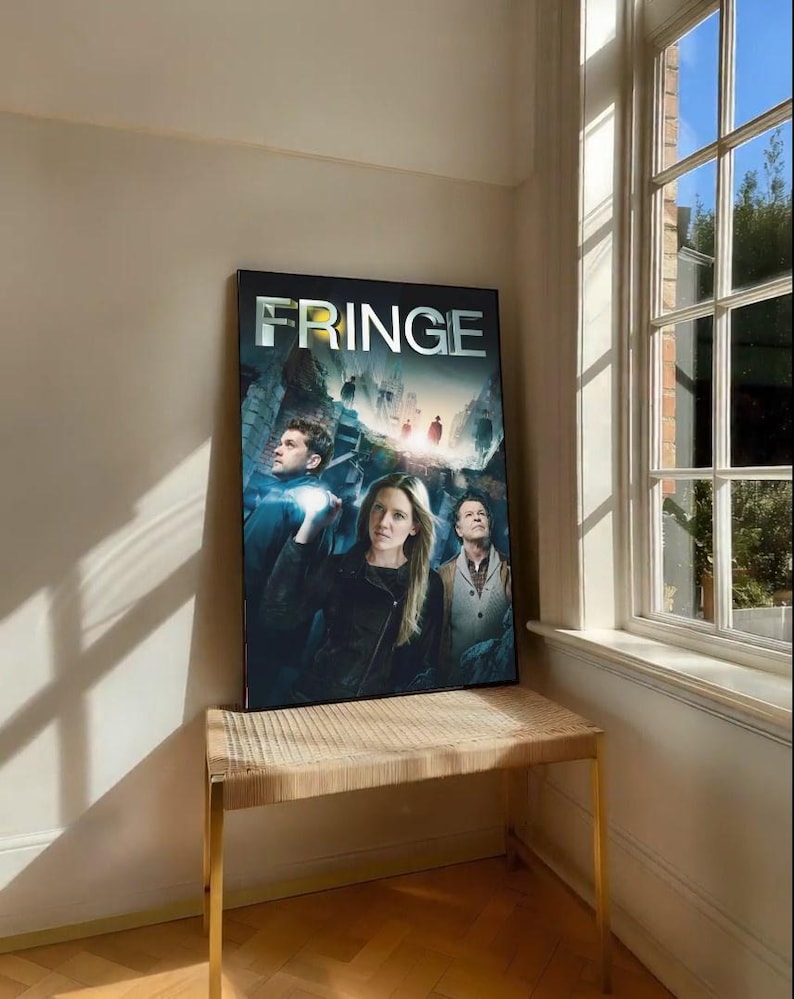 Fringe Poster Frameless Wall Art Print Scifi Tv Show Poster Fringe ...