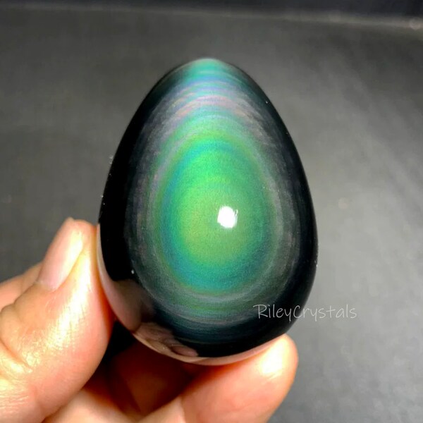 Rainbow Obsidian - Etsy