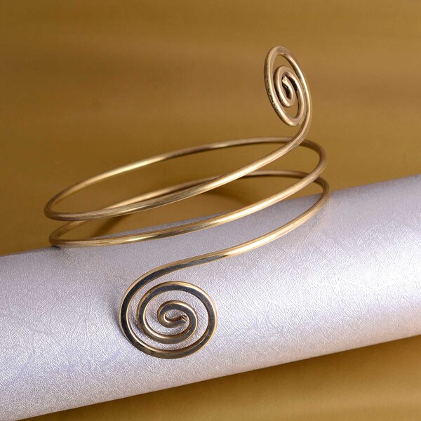 Swirling Arm Cuff - Etsy