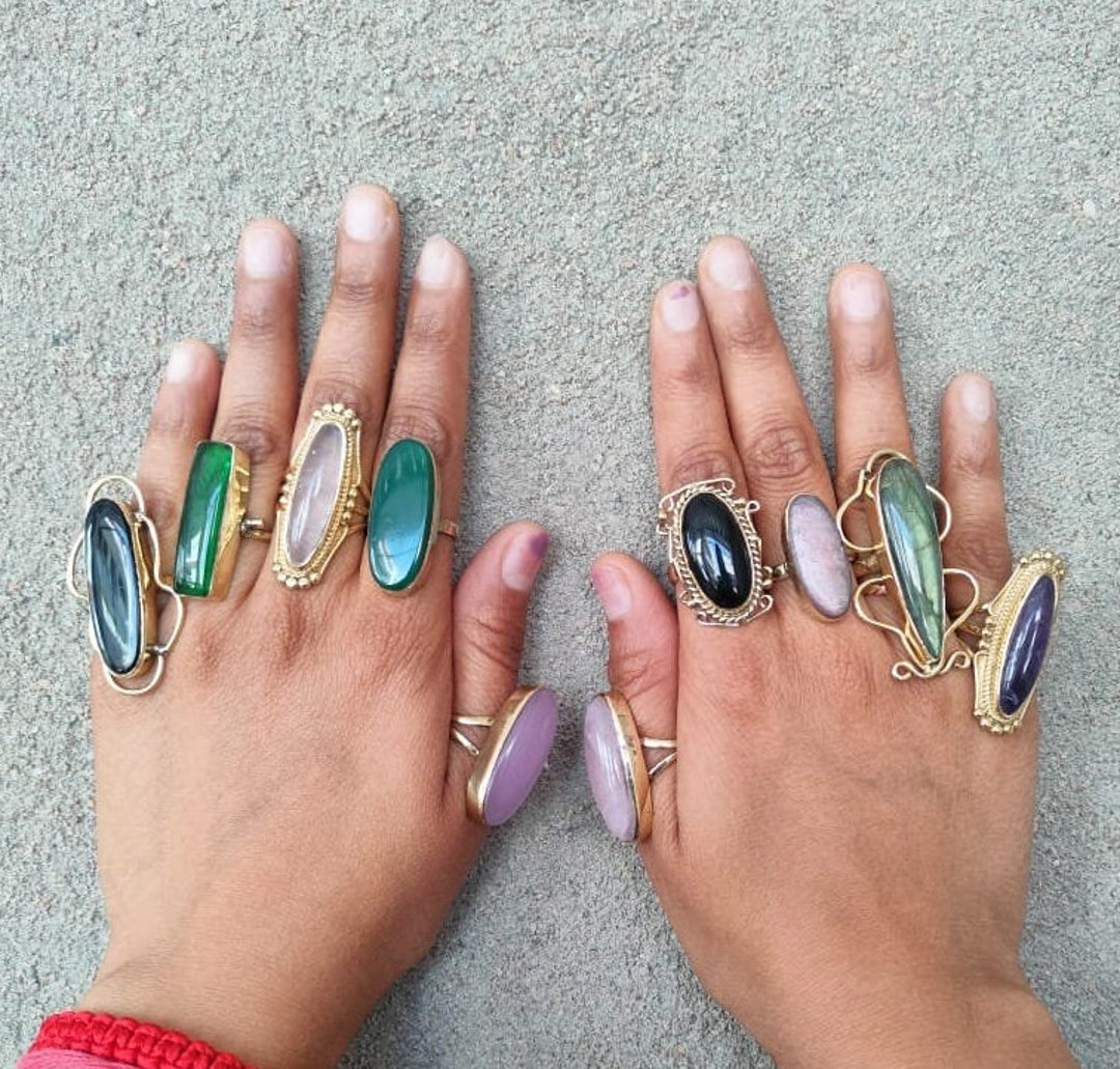 Mystery Pack of Rings, Brass Rings, Mystery Rings, Funky Rings ...