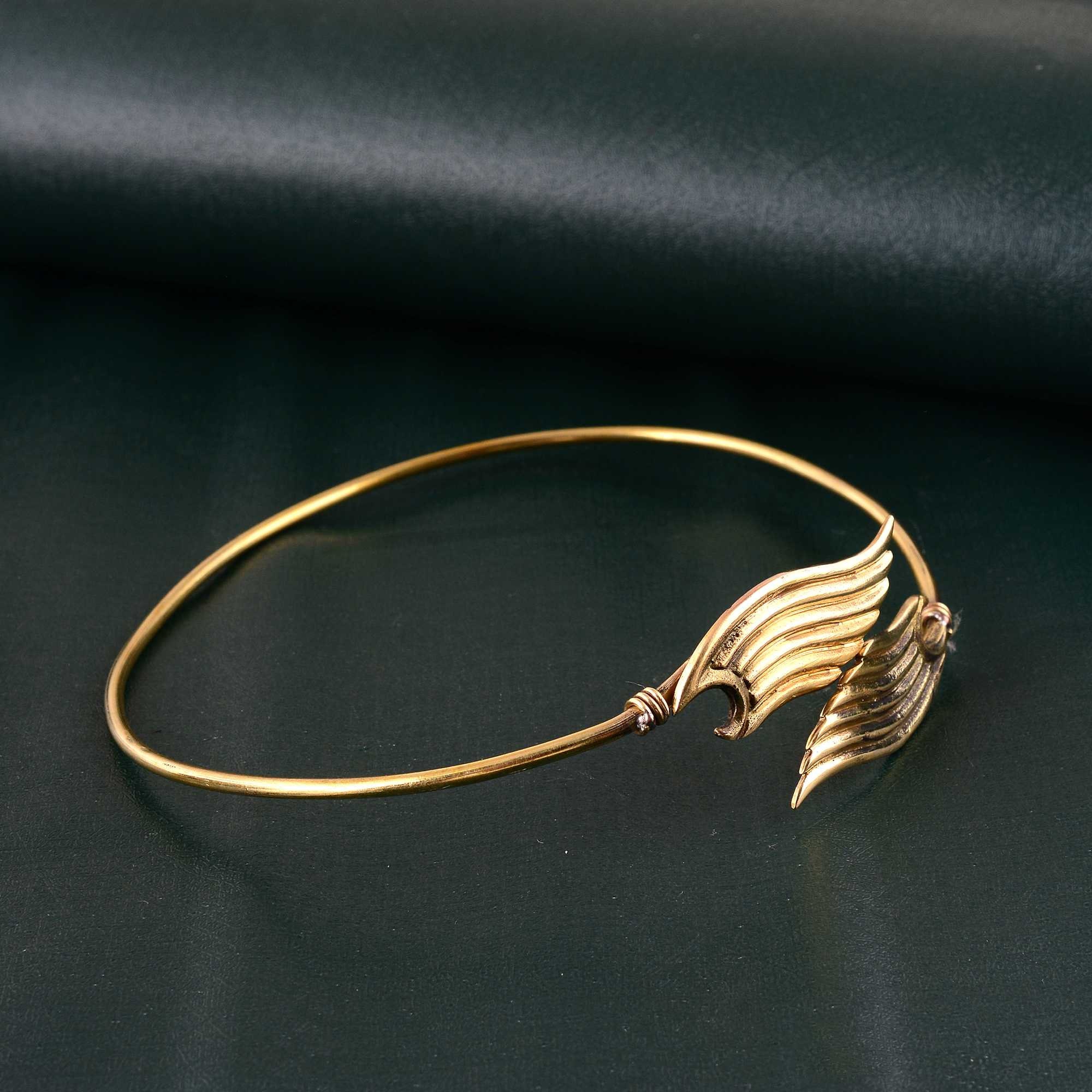 Brass Angel Wing Arm Cuff: Boho Goddess Jewelry - Etsy