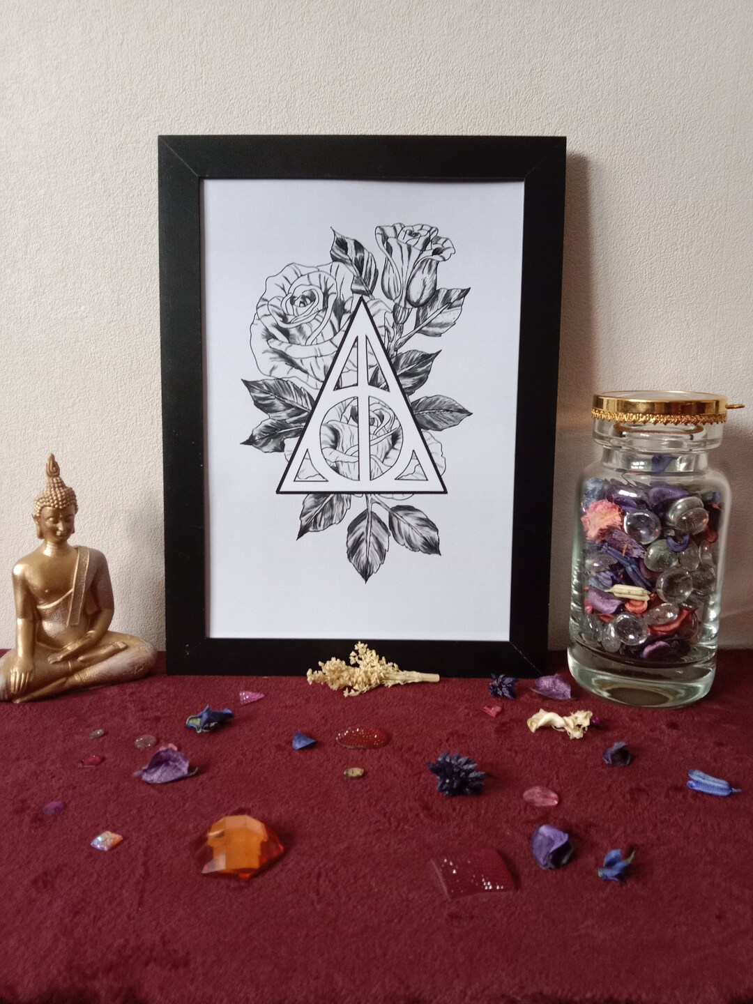 Poster death Hallows - Etsy