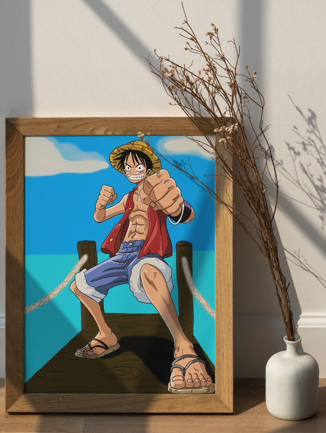Luffy Poster - Etsy