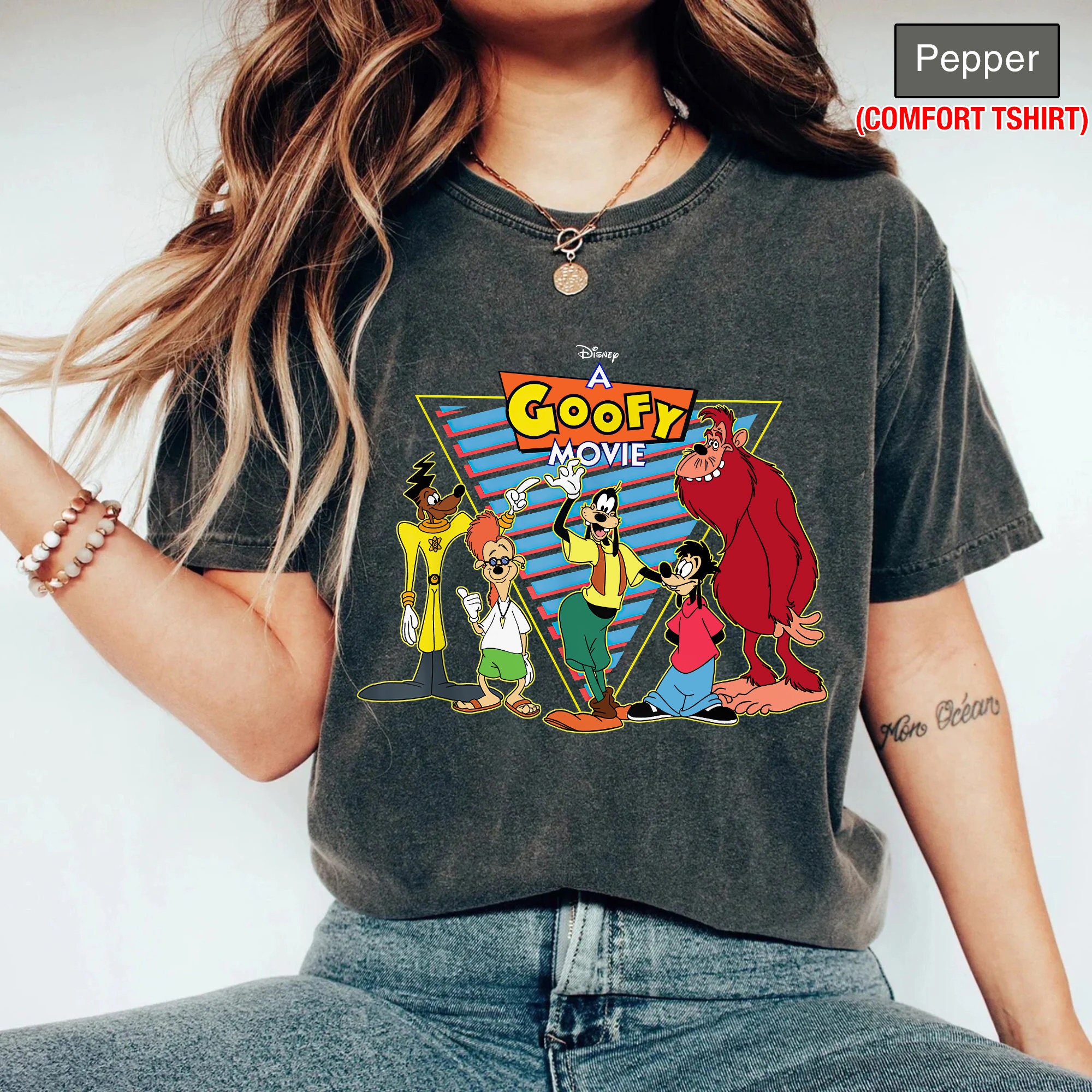 Disney A Goofy Movie Powerline Stand Out Tour Shirt Retro - Etsy