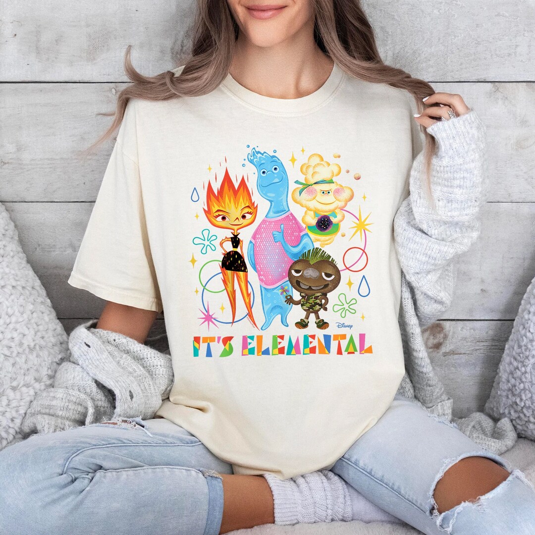 It's Elemental Shirt Disney Pixar Elemental Shirt - Etsy