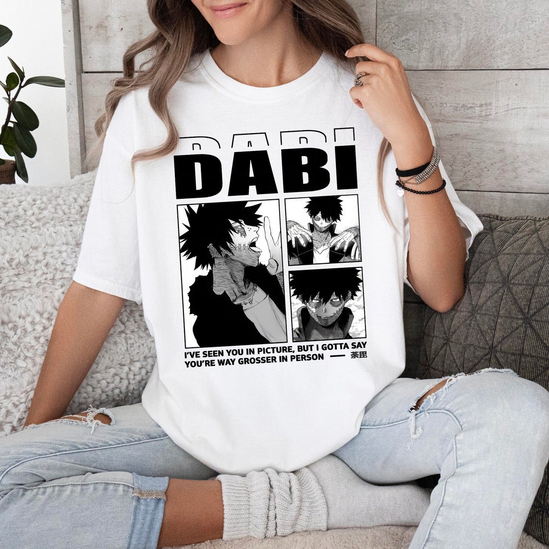 Anime Dabi Shirt Anime Lover Shirt Anime Sweatshirt Anime - Etsy