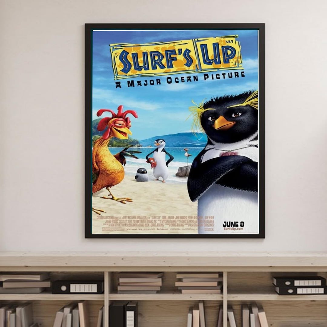 Surf’s up Poster No Frame, Movie Poster - Etsy