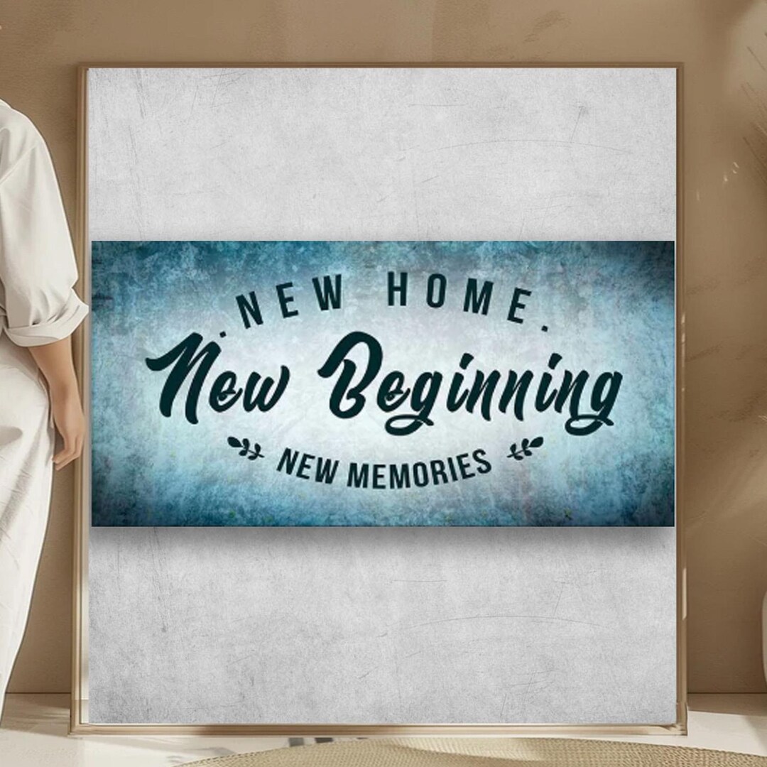 New Home New Beginning New Memories - Etsy