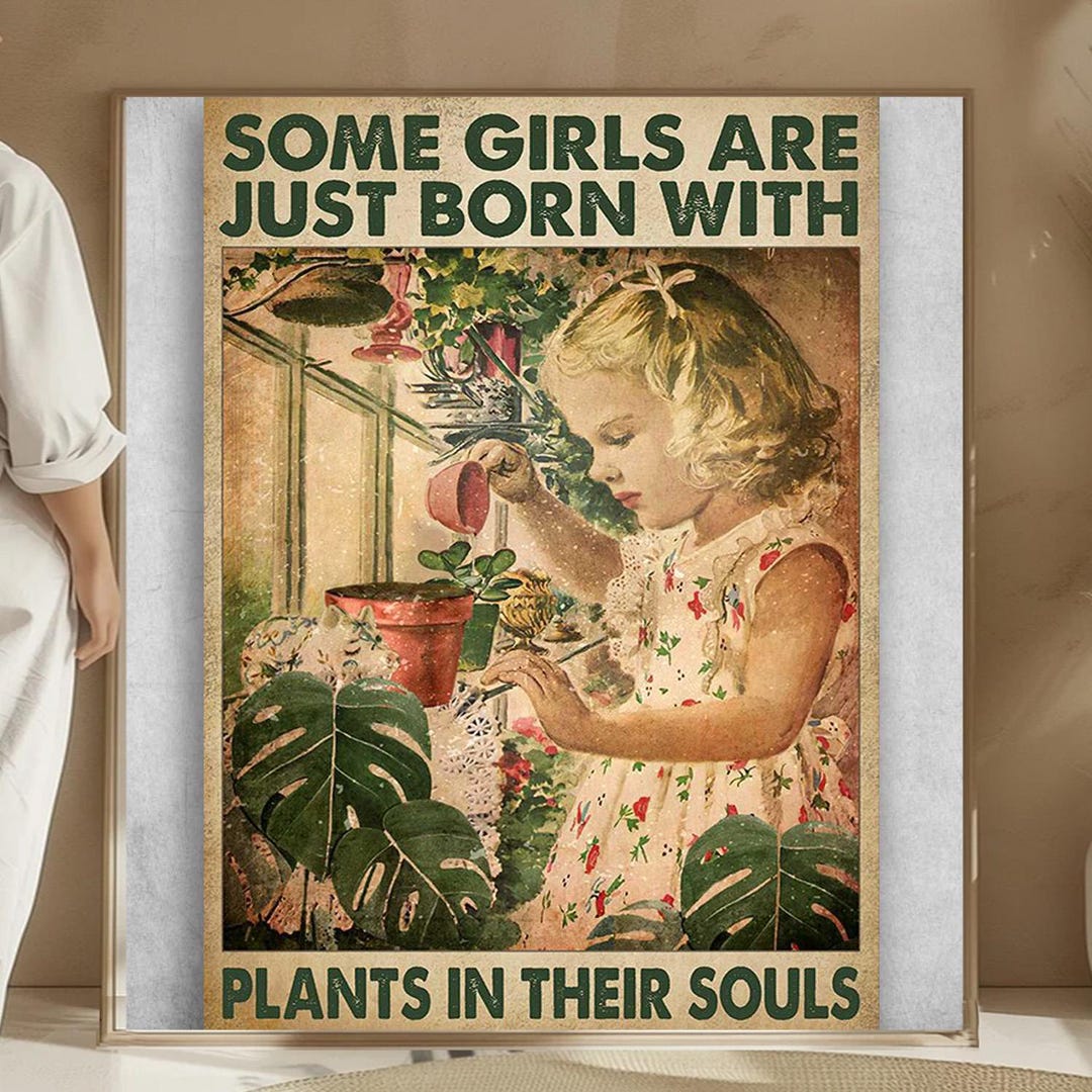Gardening Girl Plants Care Some Girls Are Just Born With Plants in ...