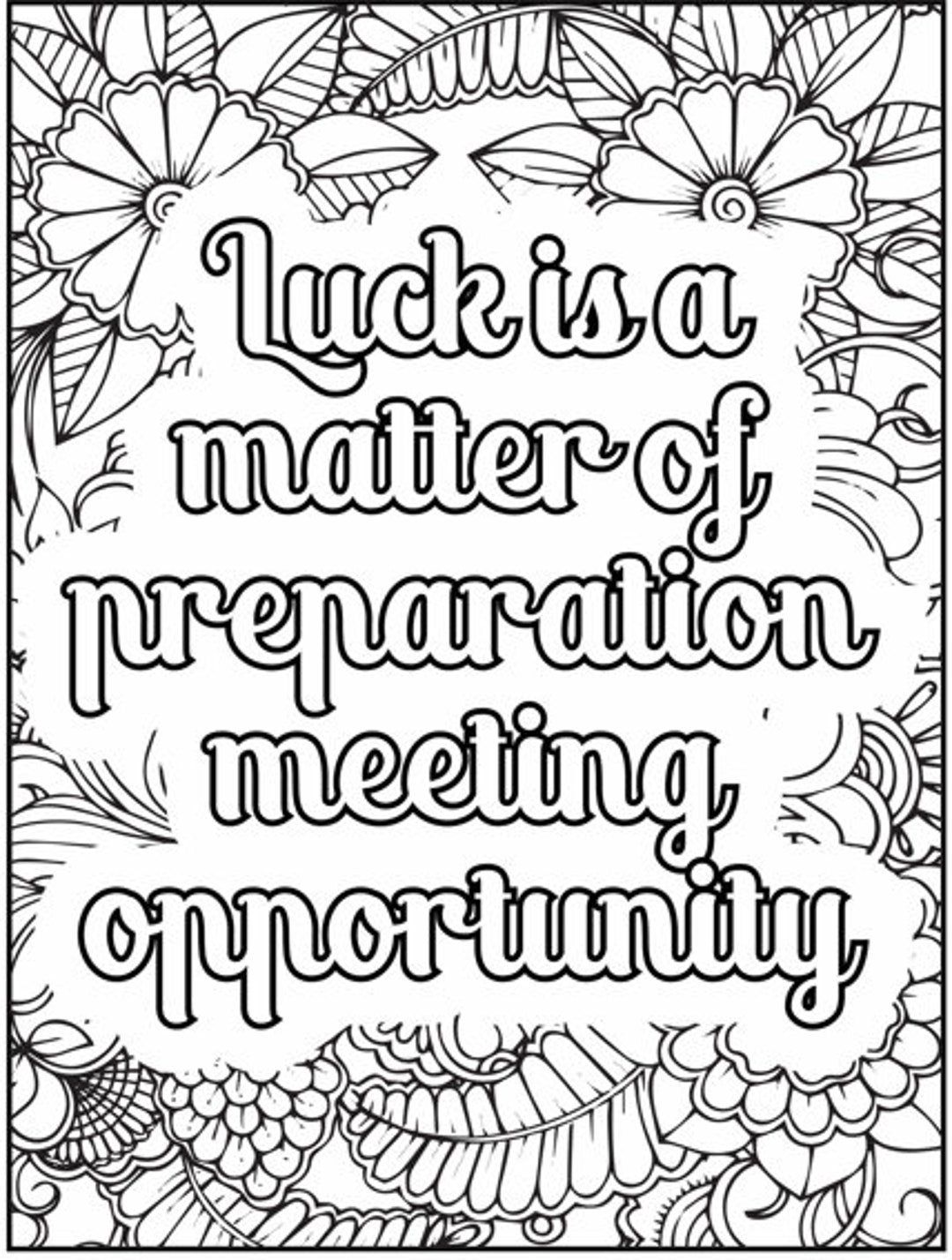 200 MOTIVATIONAL COLOURING PAGES - Etsy