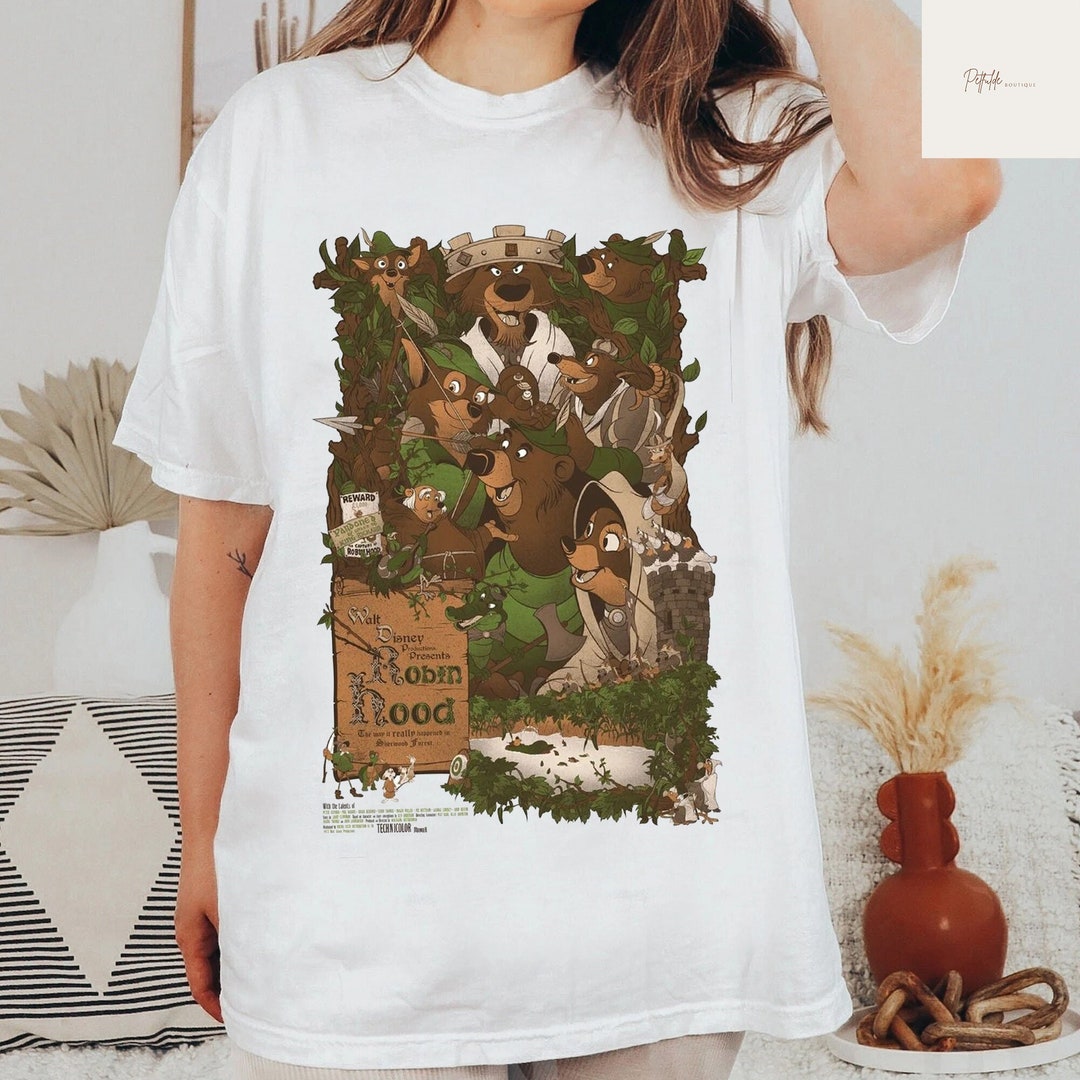 Robin Hood Shirt Disney Robin Hood Disney Shirt Marian - Etsy