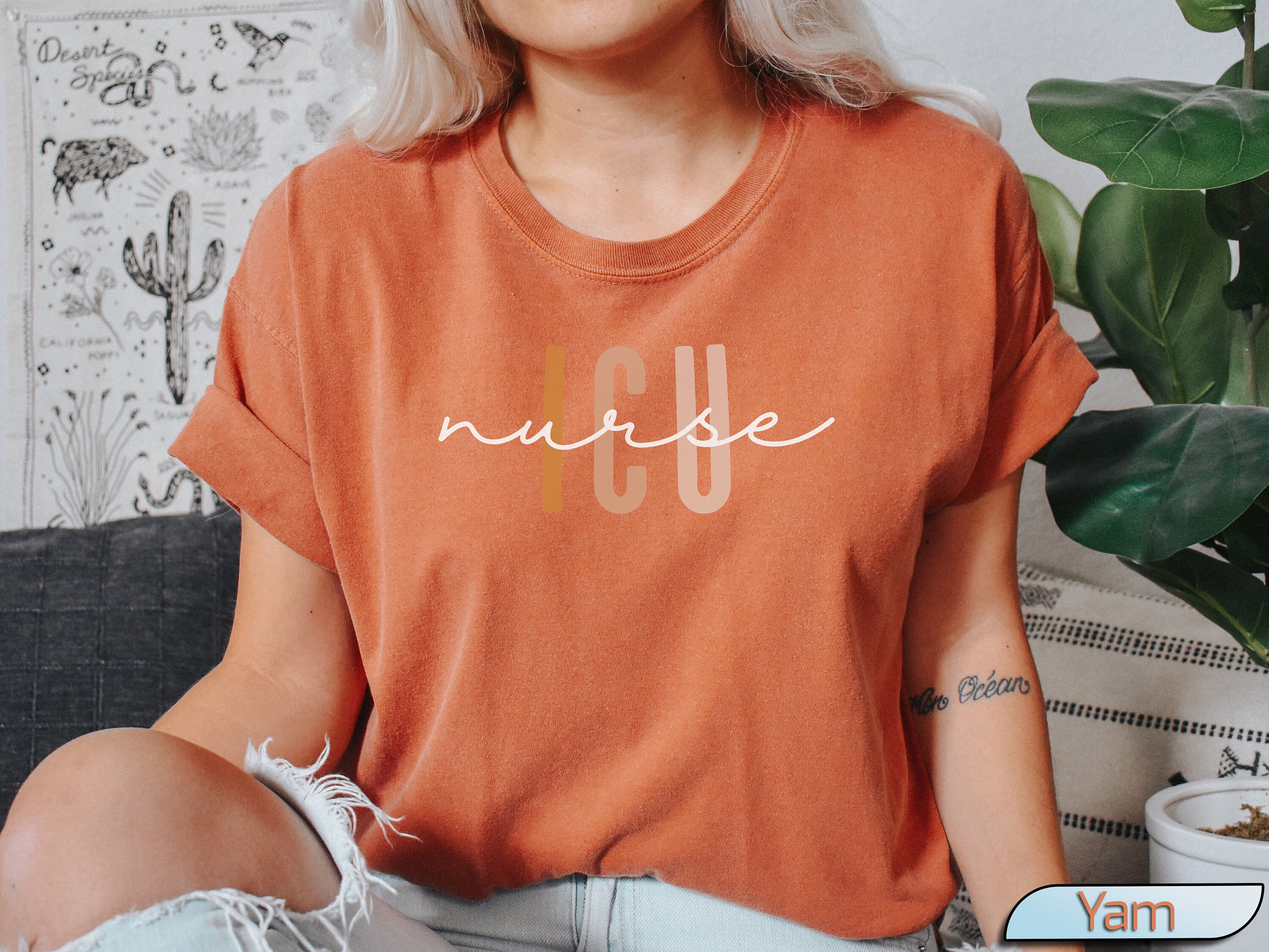 ICU Nurse Shirt Comfort Colors ICU Nurses Icu Nurse T - Etsy