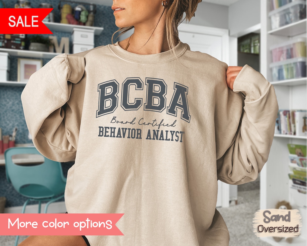 BCBA Sweatshirt Behavior Analyst Sweatshirt Inclusion Shirt Autism ...