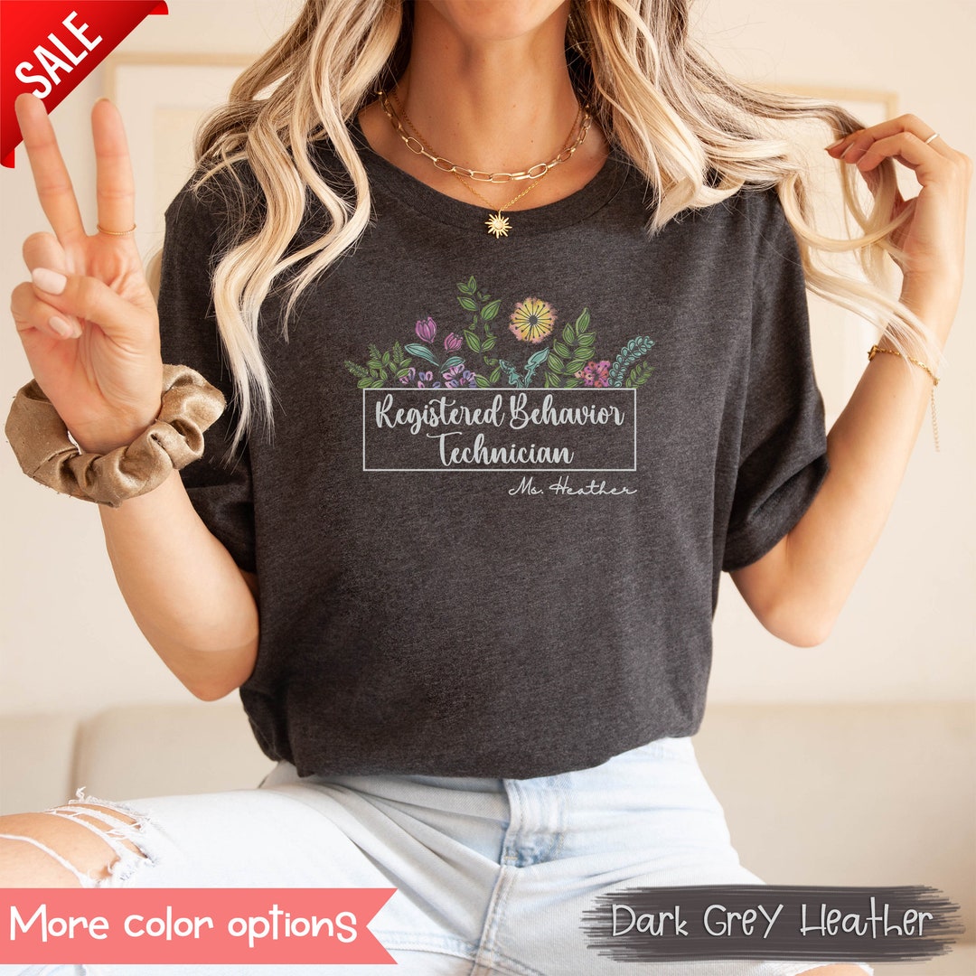Custom Name RBT Shirt Autism Awareness Shirts Custom RBT T Shirt Early ...
