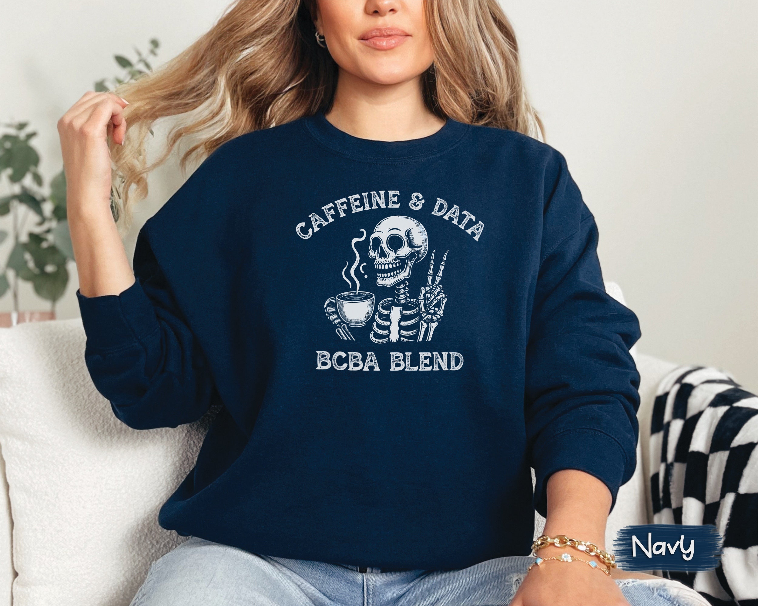BCBA Sweatshirt BCBA Gift Behavior Analyst Crewneck ABA Shirt Aba ...