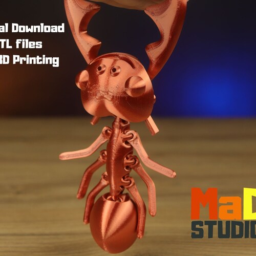 Cute Flexi Print-in-place Happy Octopus STL File for 3D - Etsy