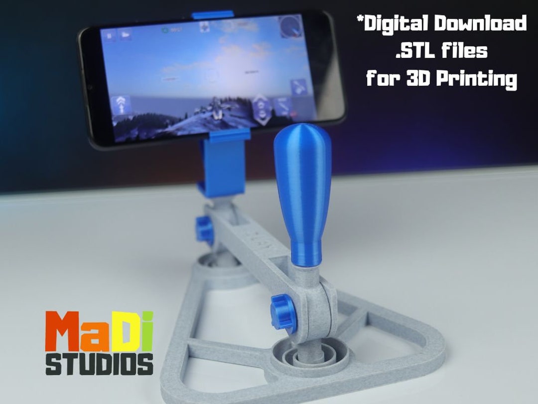 Joystick Phone Game Stl File For 3d Printing Etsy