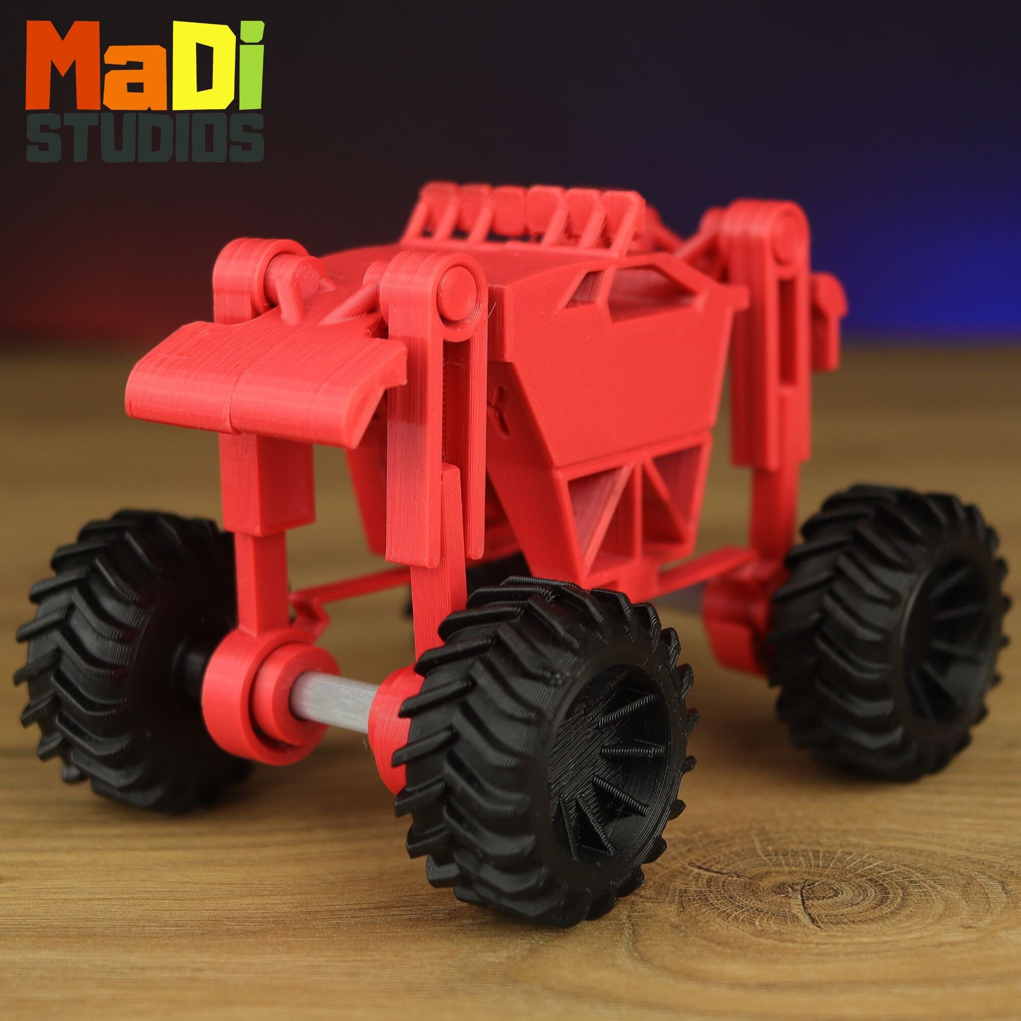 Monster Truck Race Car STL File for 3D Printing - Etsy