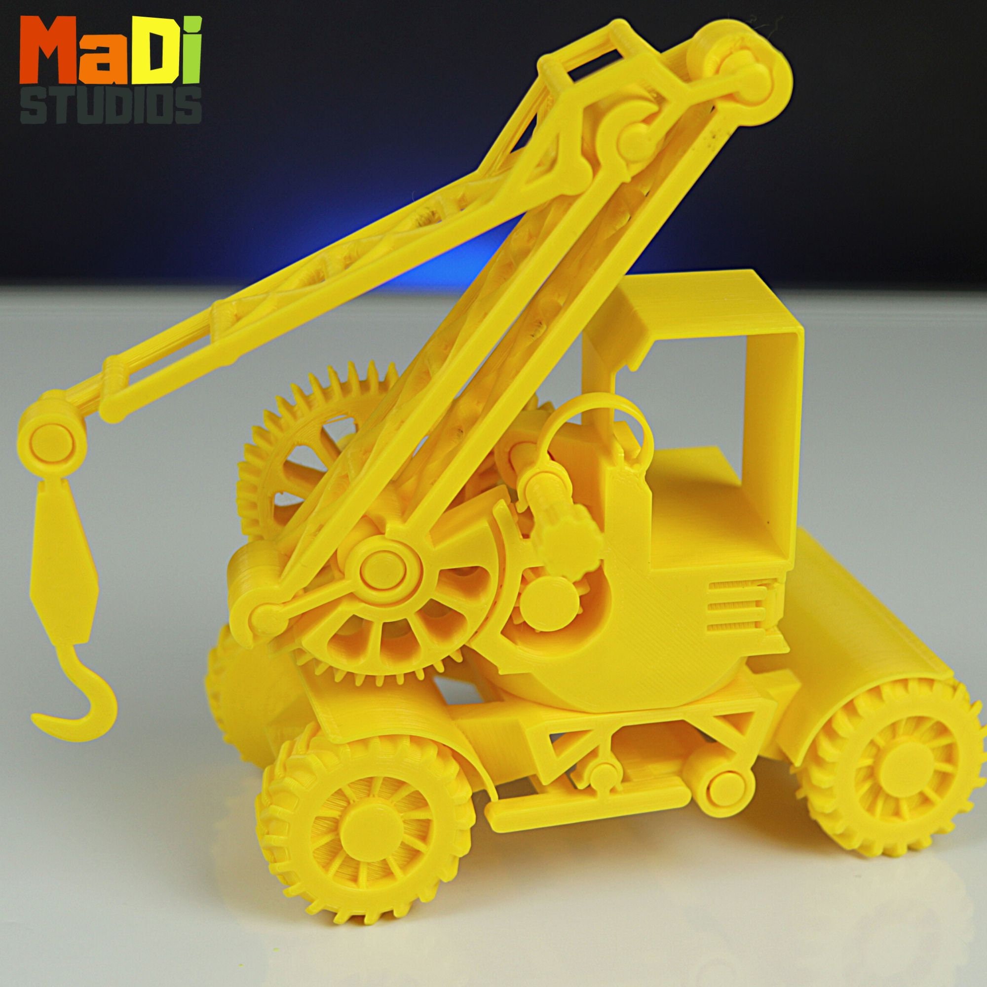 3D Printer STL File for 3D Printing | Crane 3D Print STL Files Digital ...