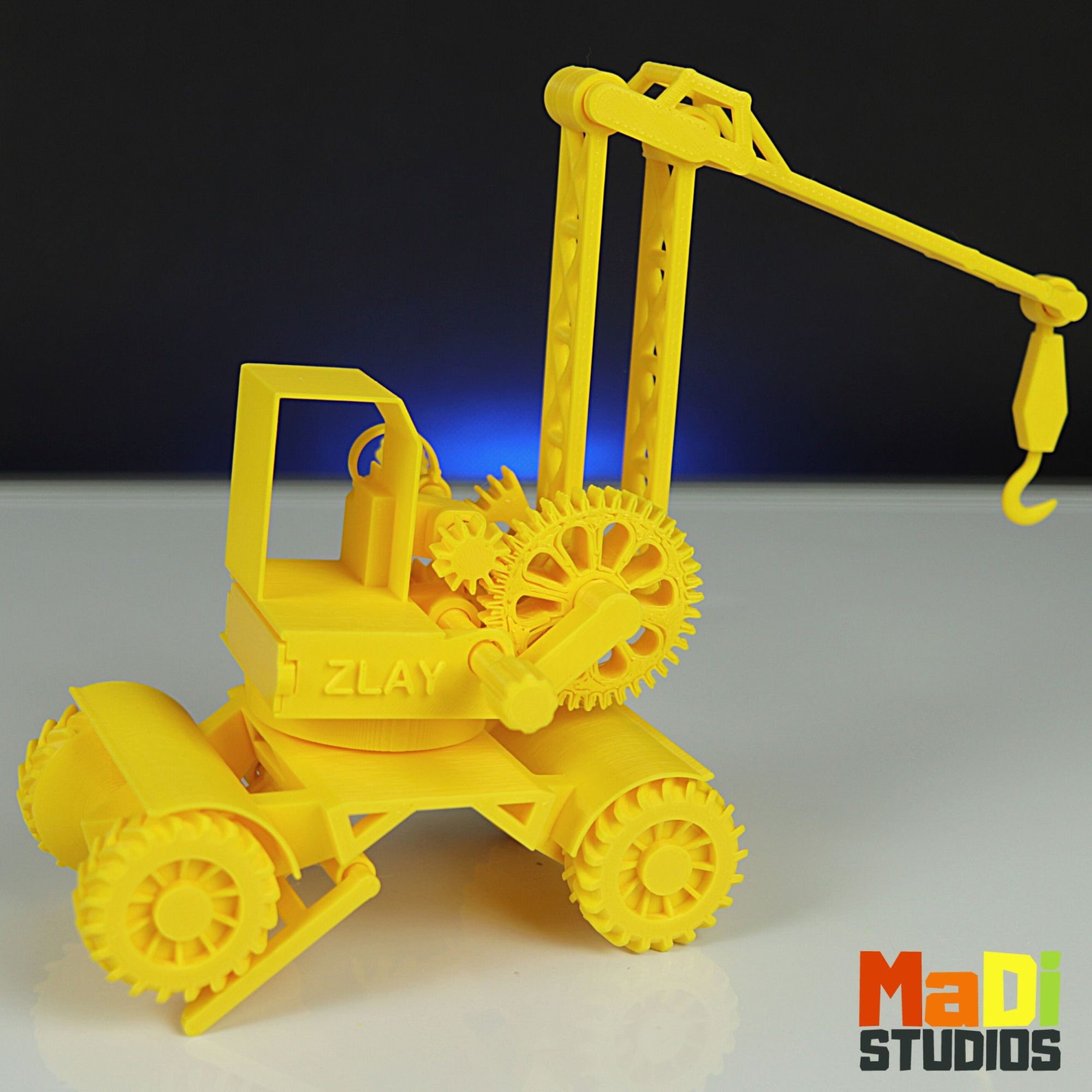3D Printer STL File for 3D Printing | Crane 3D Print STL Files Digital ...