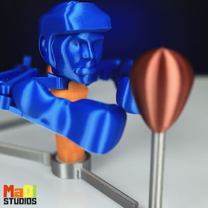 3D Printer STL File for 3D Printing, Boxing Game 3D Print STL Files for ...