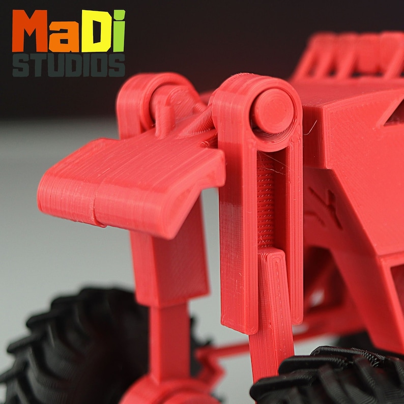 Monster Truck Race Car STL File for 3D Printing - Etsy