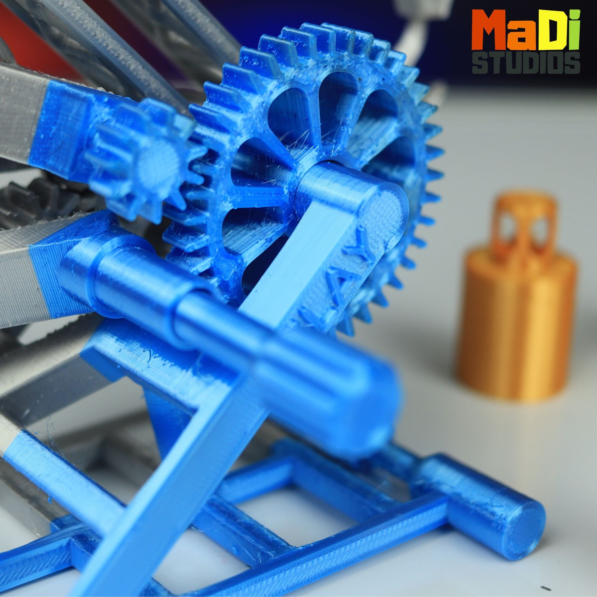 3D Printer STL File for 3D Printing Construction Crane 3D - Etsy