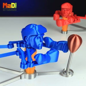 3D Printer STL File for 3D Printing, Boxing Game 3D Print STL Files for ...