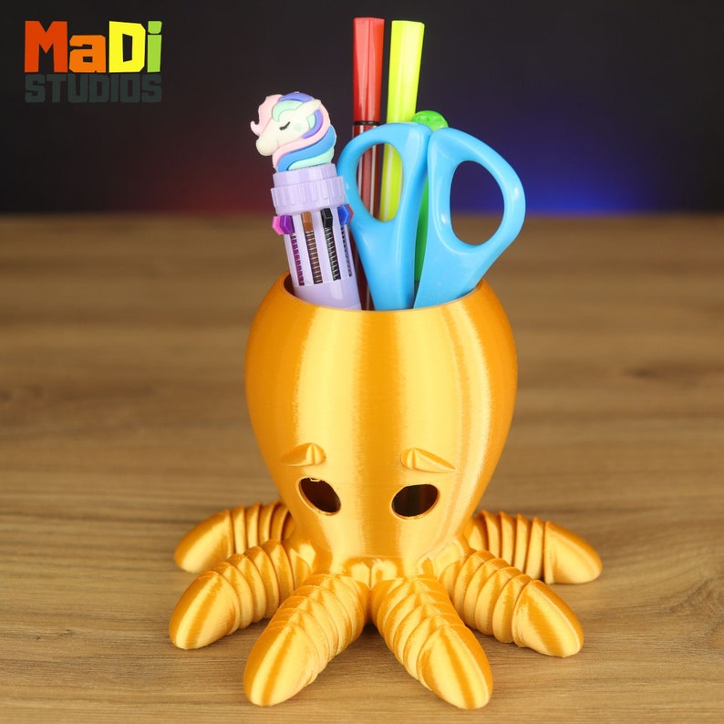 3d Printer Stl Files Pack For 3d Printing 4 Flexi Guardian Octopuse 3d