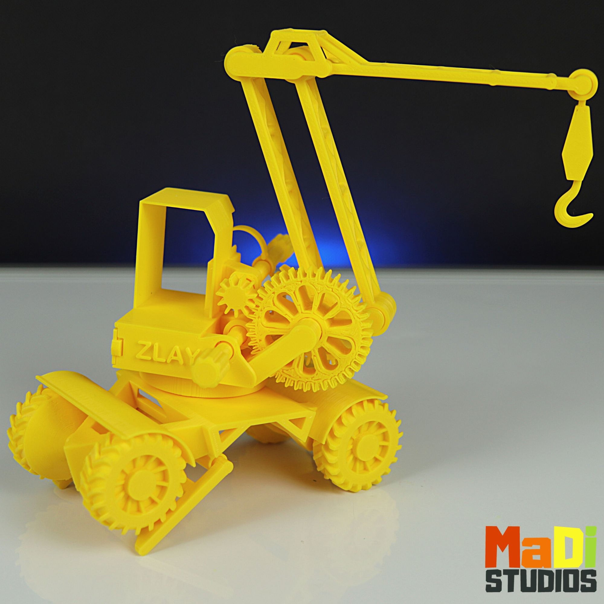 3D Printer STL File for 3D Printing Crane 3D Print STL Files - Etsy