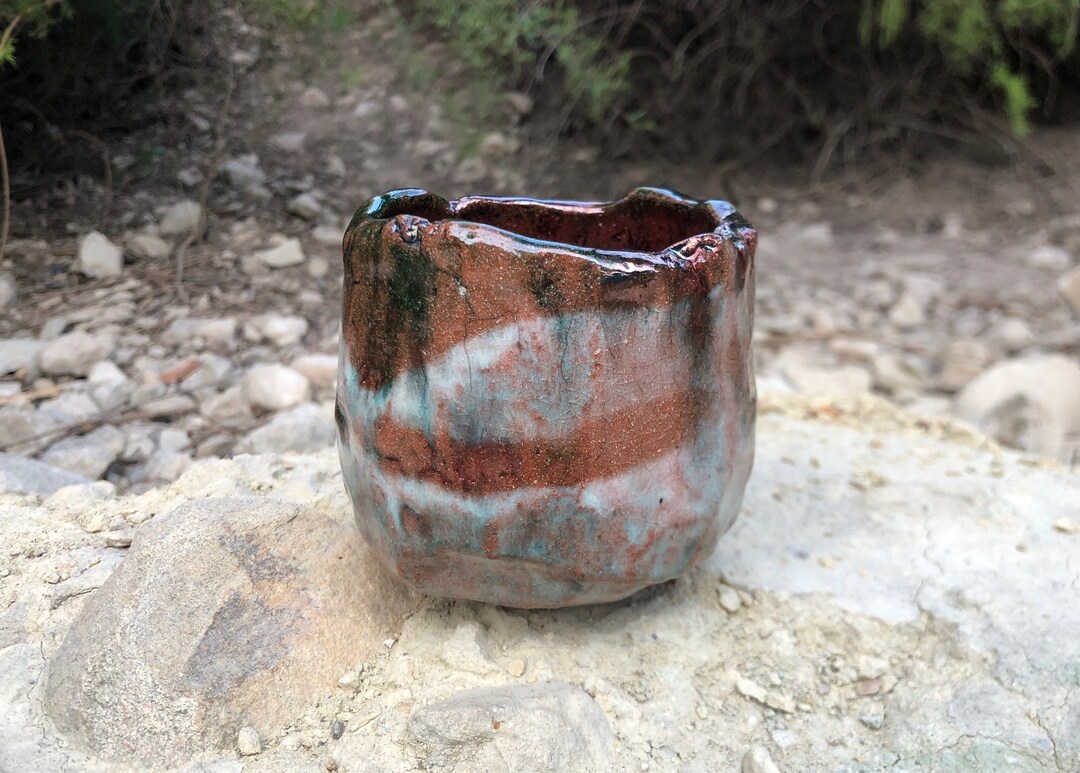 RAKU Yunomi Cup, Coffee Cup, Sencha Cup, Japanese Tea Cup - Etsy