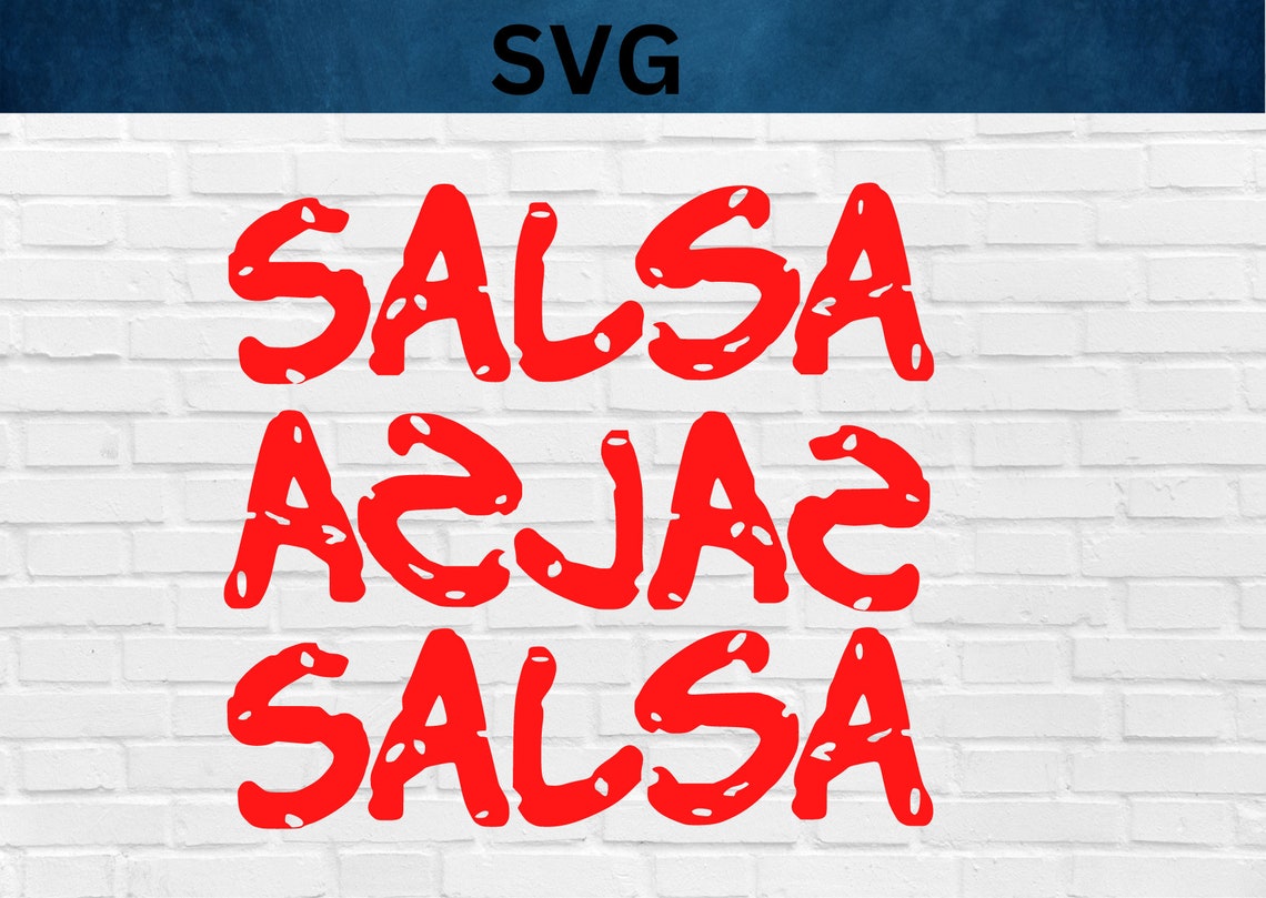 Salsa SVG, Music SVG, Salsa Dance Svg, Dance Svg, Salsa T Shirts, Salsa ...