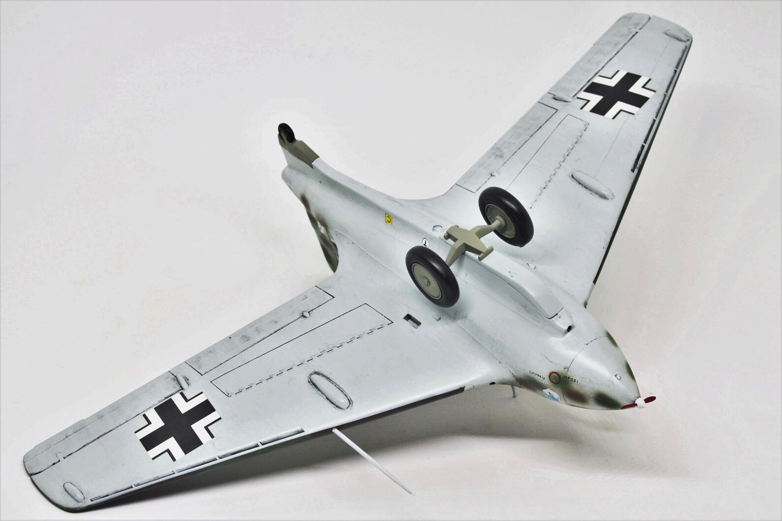 Built Messerschmitt Me 163 Komet Model Airplane in Large Scale 1/32 on ...