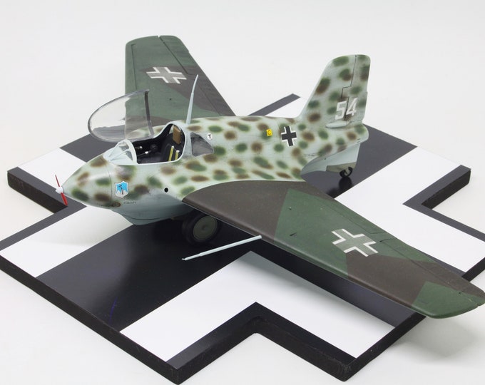 Built Messerschmitt Me 163 Komet Model Airplane in Large Scale 1/32 on ...