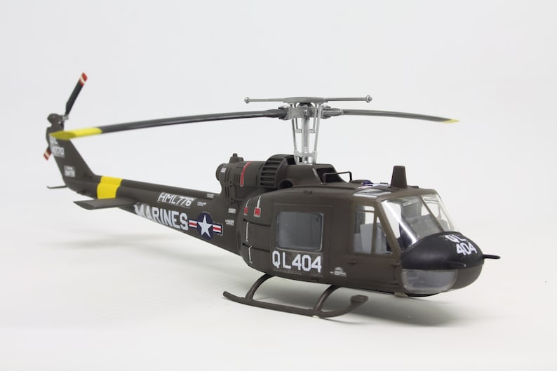Built Model Helicopter Bell UH-1C 1/48 - Etsy