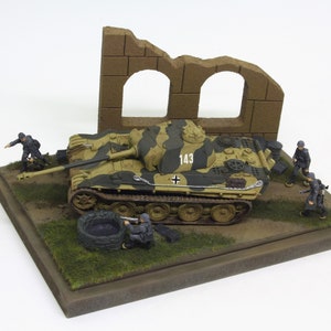 Built Panzer Panther Diorama in 1/72 Scale - Etsy